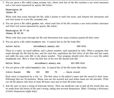 Solved Solve The Following Problems Using PythonYou Are Chegg Com