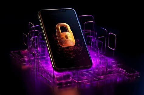 Premium Photo Digital Padlock Computing System Cyber Security Data Network Protection