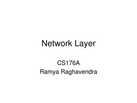 PPT Network Layer PowerPoint Presentation Free Download ID 6788616
