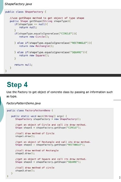 Solved Use Junit To Demonstrate How The Design Pattern Chegg