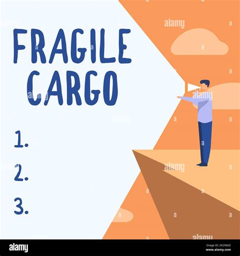 Conceptual Caption Fragile Cargo Concept Meaning Breakable Handle With Care Bubble Wrap Glass
