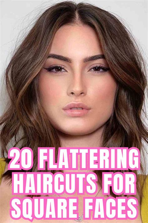 20 Best Haircuts For Square Faces Flattering Styles That Work With