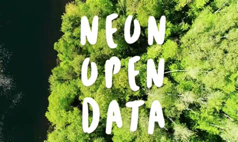 Impact Nsf Neon Open Data To Understand Our Ecosystems