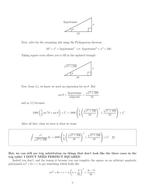 Pg5 Searched Trig Sub Pdf Square Root Mathematical Objects