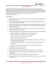 Sql Server Dba October Pdf Sql Server Dba Insight Policy Research Inc Insight A Rapidly