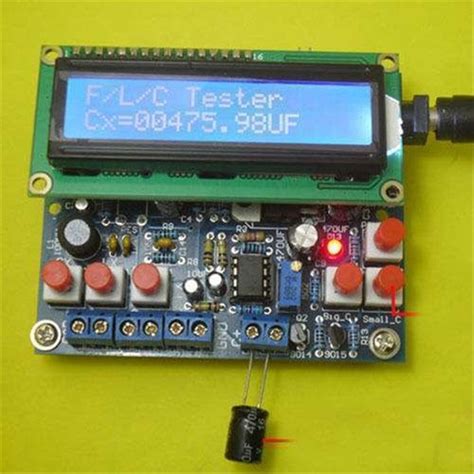 Diy Kit Led Capacitance Frequency Inductance Tester Meter 51