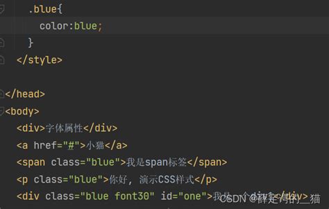 理解css：样式控制与选择器应用 csdn博客
