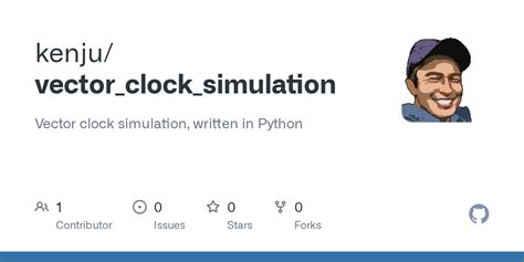 Github Kenjuvectorclocksimulation Vector Clock Simulation Written In Python Github Kenjuvectorclocksimulation Vector Clock Simulation Written In Python