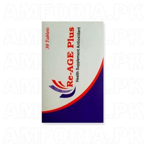 Re Age Plus 30 Tablets Amforia Skin Care Authentic Skincare