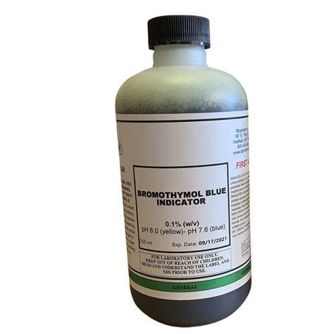 Buy Lovibond 451622 Bromophenol Blue Ph Indicator 250ml Mega Depot