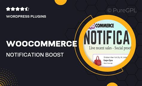 Woocommerce Notification Boost Your Sales Live Feed Sales Recent