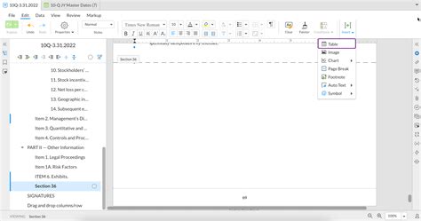 Create A Table Support Center