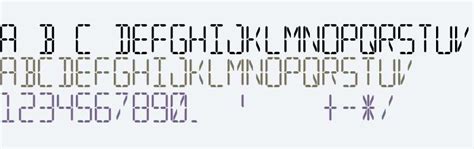 9 Segment Display Fonts Free Download Onlinewebfontscom