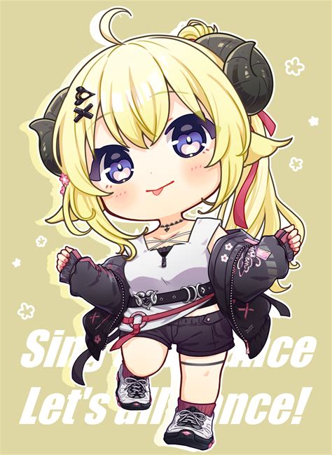 Tsunomaki Watame And Tsunomaki Watame Hololive Drawn By Ashikawa