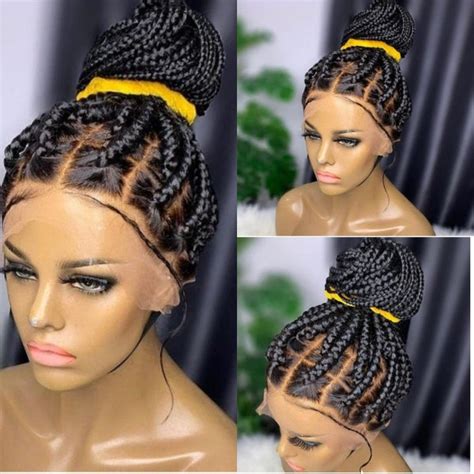 Braided Wigs Etsy