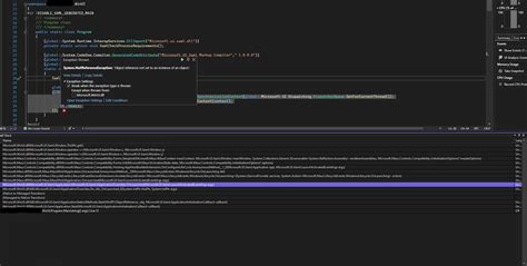 Winui Nullreferneceexception On Startup · Issue 7949 · Dotnetmaui