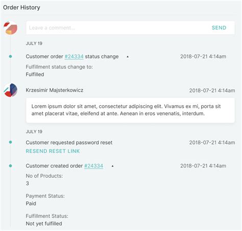 Implement Customer Events Log In Dashboard Issue Saleor Saleor Dashboard GitHub