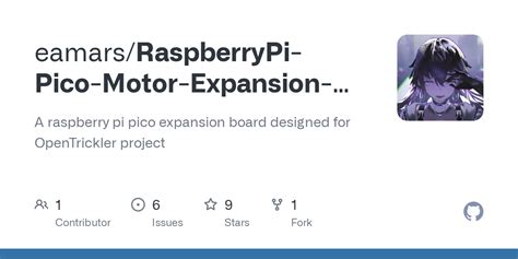Github Eamarsraspberrypi Pico Motor Expansion Board A Raspberry Pi Pico Expansion Board