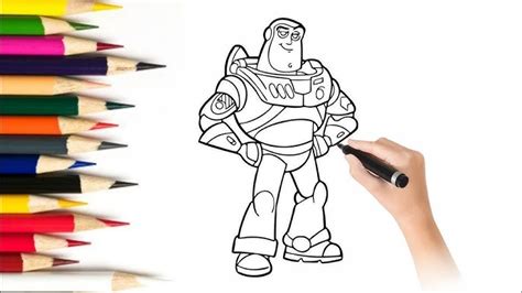 How To Draw Buzz Lightyear From Toy Story Really Easy How To Draw Buzz