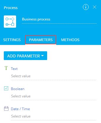 Process Parameters Creatio Academy
