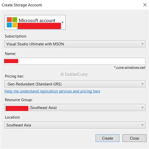 Access Azure Storage In An Aspnet Core Application Using Connected