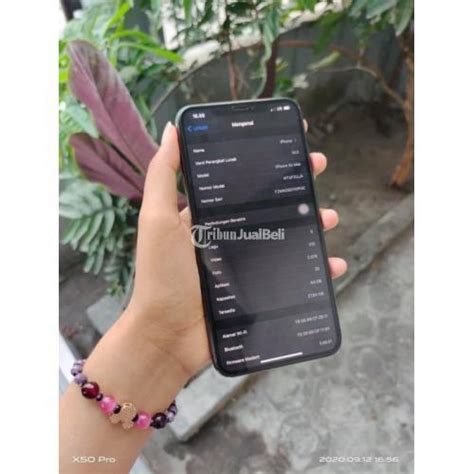 Hp Iphone Xs Max Gb Bekas Harga Rp Juta Lengkap Normal Murah Di Mojokerto Tribunjualbeli Com