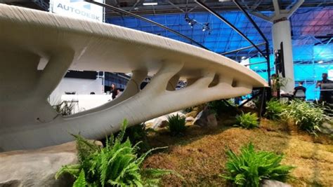 Autodesk Team Use Generative Design For D Printed Recycled Bridge Latest Construction News