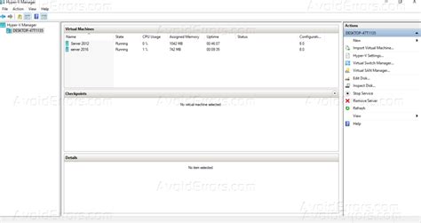 How To Export And Import Virtual Machines In Hyper V AvoidErrors