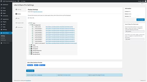 Bestwebsofts Like And Share Wordpress Plugin Bestwebsoft