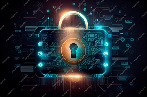 Premium Photo Conceptual Cyber Security Encryption Technique For Data