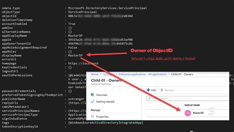Using The Windows Graph Api To Set Service Principal As Owner Of