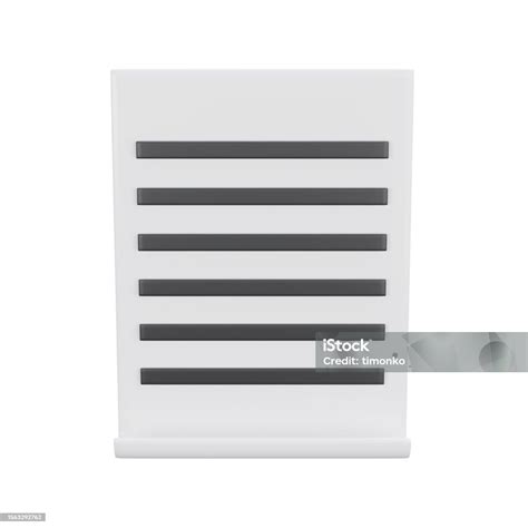 획 로고 아이콘이 있는 3d 흰색 종이 문서 사무실 프로젝트 계획 개념 과제 및 시험에 대한 관리 효율적인 작업 작업 솔루션 렌더링 일러스트레이션 클리핑 패스가 있는 흰색