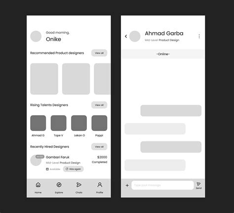 Freelance App On Behance