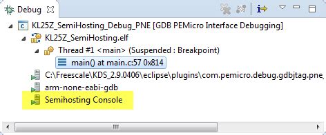 Semihosting With GNU ARM Embedded Launchpad And Kinetis Design Studio MCU On Eclipse