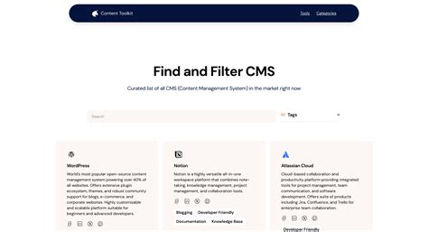 tech stack of content toolkit indie hacker stacks