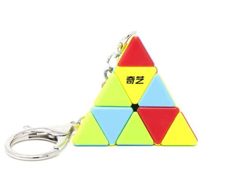 Pyraminx Chaveiro Color Cubo Mágico Profissional Cuber Brasil
