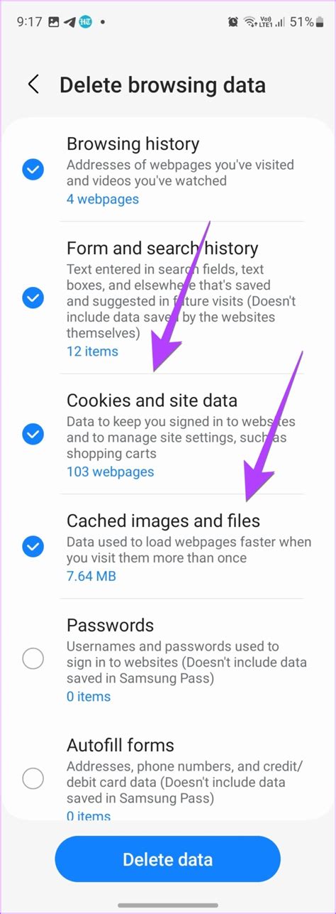 Ways To Clear Cache In Samsung Galaxy Phones Guiding Tech