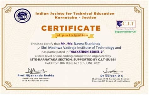 Navya Shanbhag On Linkedin Iste Hackathon Coding Learning