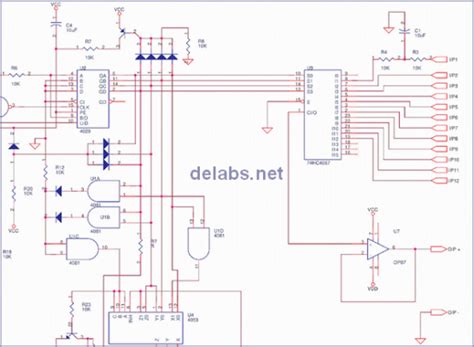 16 Channel Analog Multiplexer Electronics Circuits