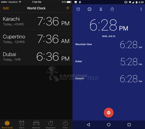 Apple IOS 10 Beta Vs Google Android N Beta A Visual Comparison