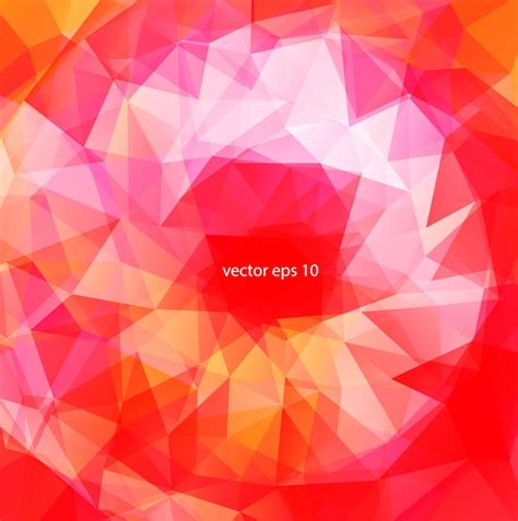 Premium Vector Abstract Polygonal Background