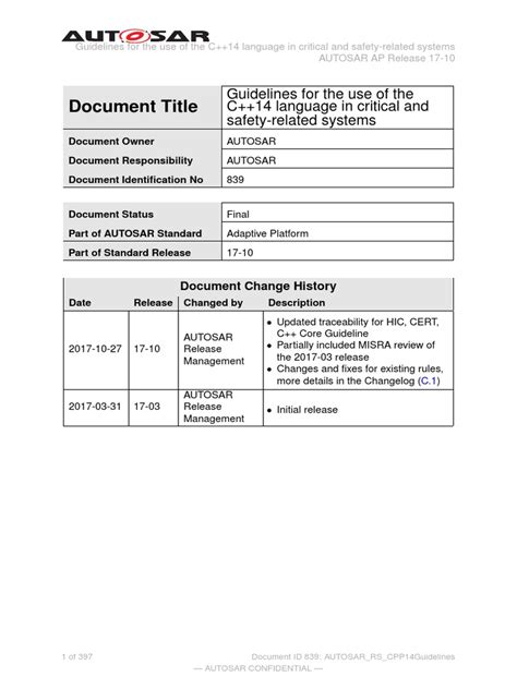 autosar rs cpp14guidelines pdf download free pdf c computer