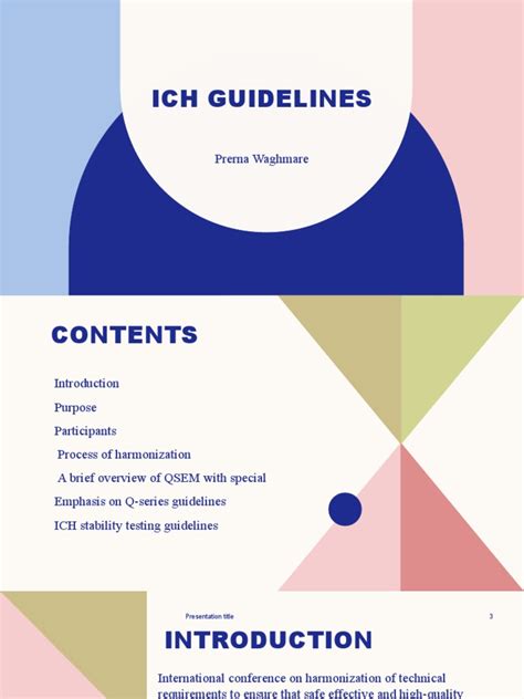 Ich Guidelines Pdf Health Care Medicine