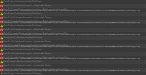 Multiple LocalizationSettings Assets Created If Library Folder Is Deleted Issue