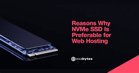 Reasons Why NVMe SSD Is Preferable For Business Web Hosting