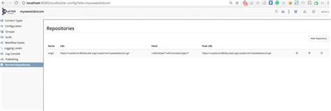 Integrating CrafterCMS With BitBucket