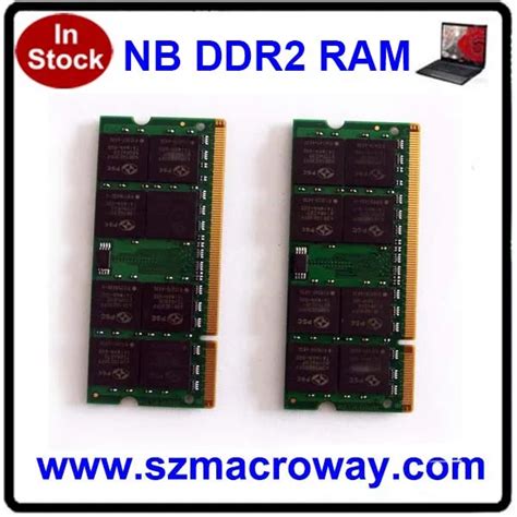 노트북 예비 부품 전체 호환 ddr2 800 2 그램 ram 메모리 alibaba