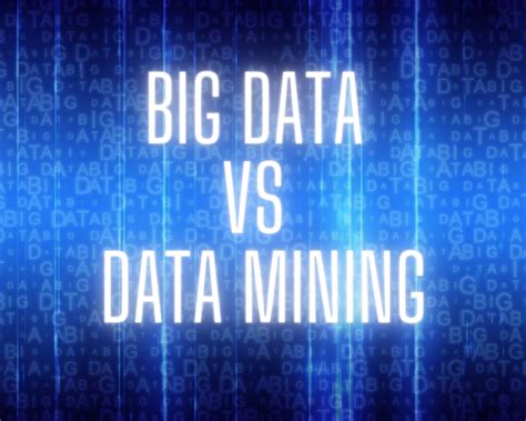 Big Data Vs Data Mining Whats The Real Difference Ztec100