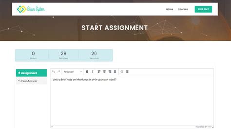Online Exam System Asp Mvc Net By Nooruddin Codecanyon
