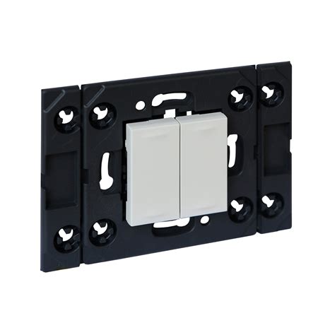 Arteor With Netatmo 2 Gang Connected Wireless Batteryless Light Switch White Simkiss Solutions